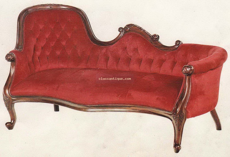 Single end sofa - Antique Furniture - Class Antique Furniture